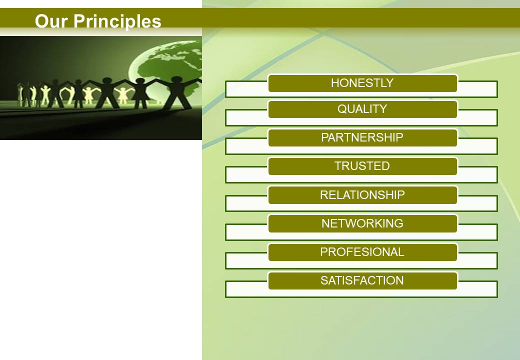 Our principle – Field Survey Indonesia